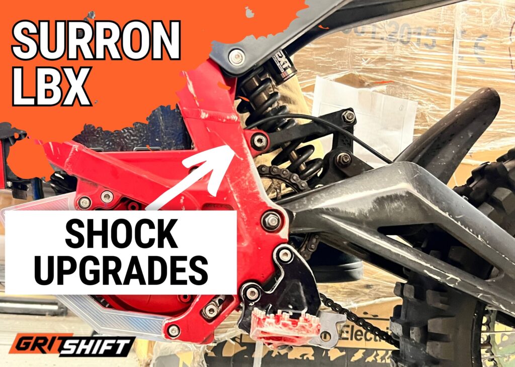 Can You Tune a Surron LBX Rear Shock or Should You Upgrade? - GritShift ...