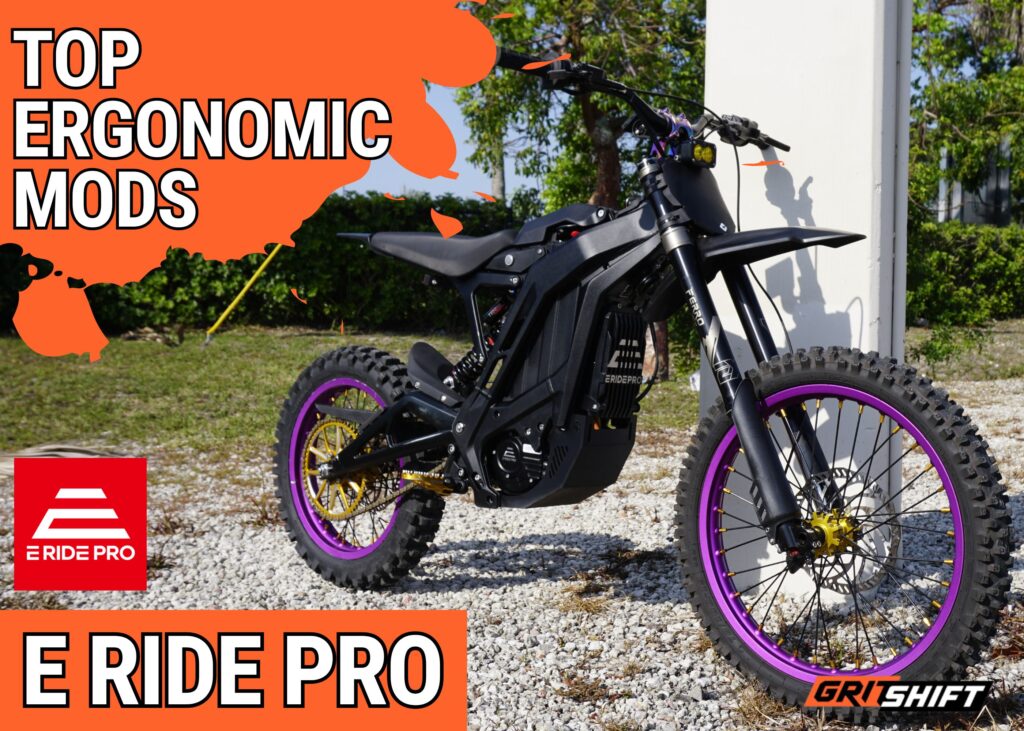 Make a Great E-Moto Awesome With Ergo Mods for E Ride Pro S & SS ...