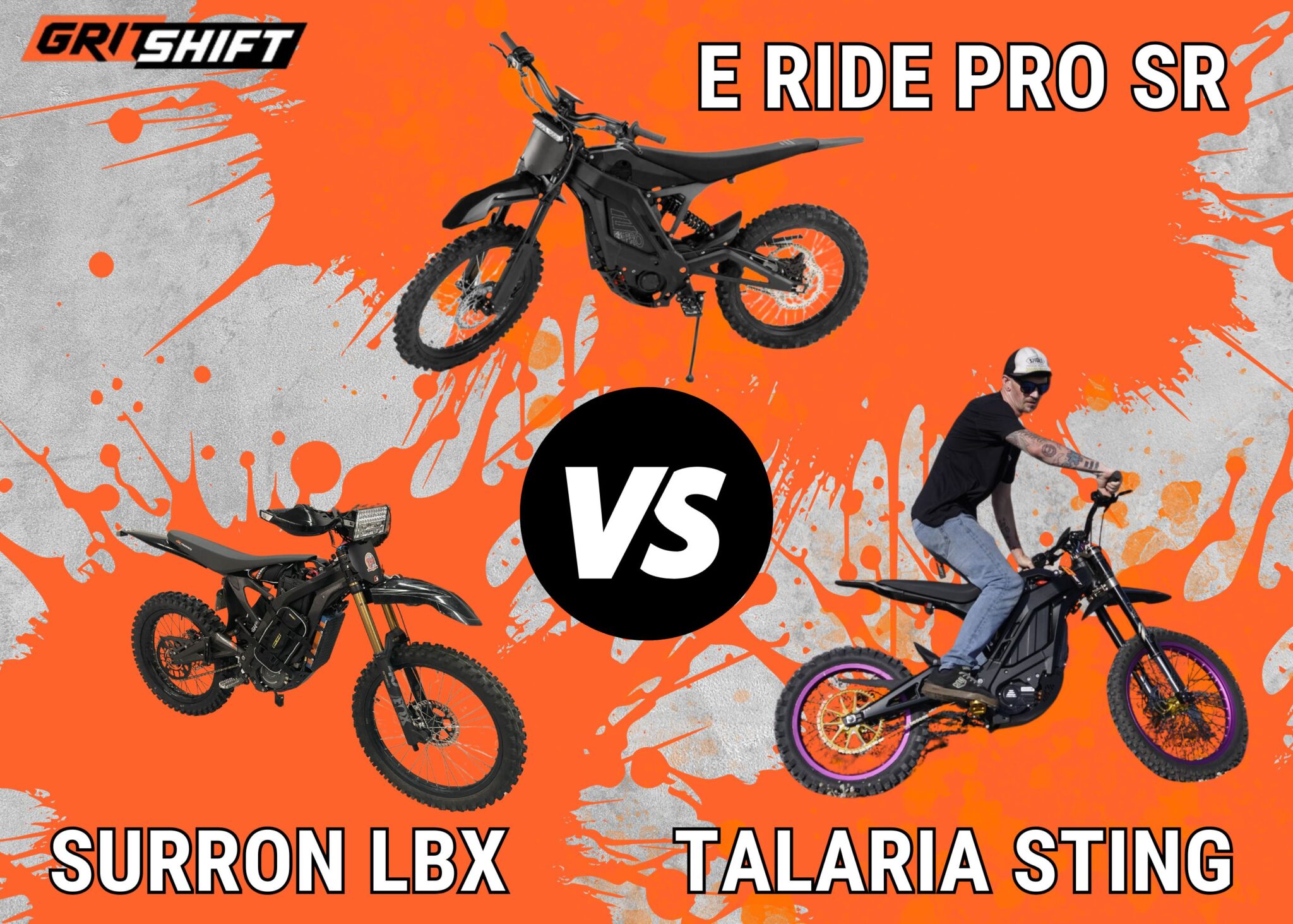 E Ride Pro SR, Surron LBX, or Talaria Sting MX5: Which is better ...