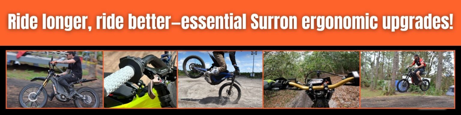 These Ergo Mods for Your Surron Will Make You a Faster Rider ...
