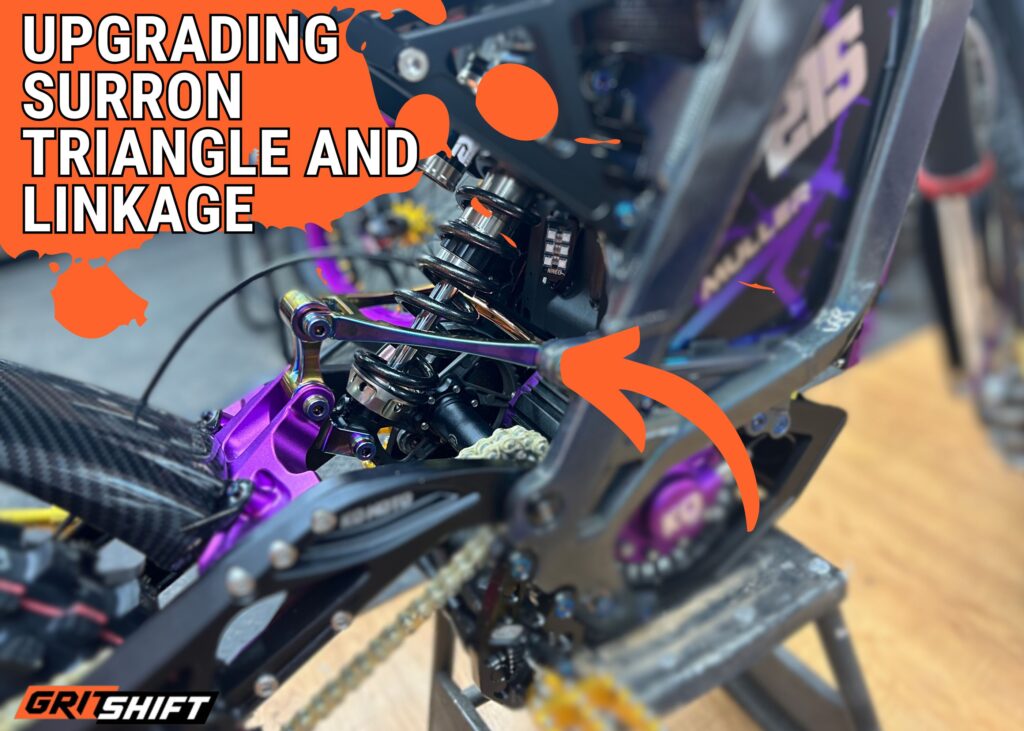 Upgrade Your Surron Rear Triangle and Linkage for Better Performance ...