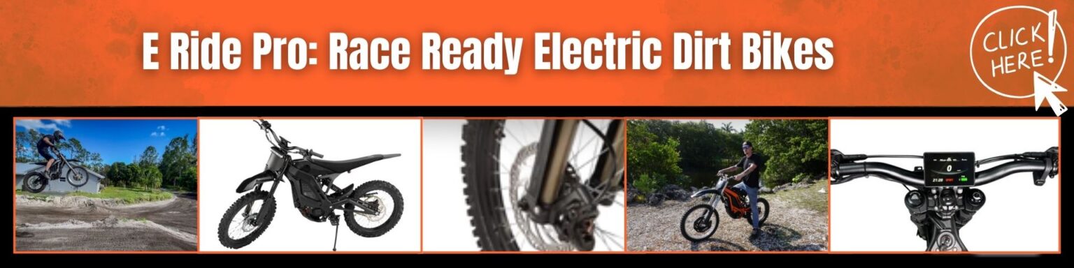E Ride Pro SS 2.0: Ultimate High Performance Electric Dirt Bike for ...