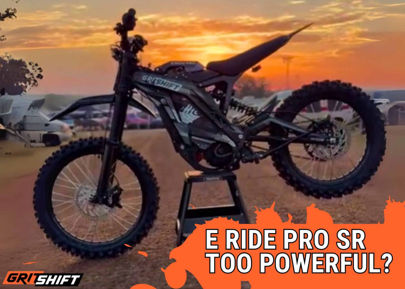 Not clickbait: is the E Ride Pro SR too powerful? - GritShift Media